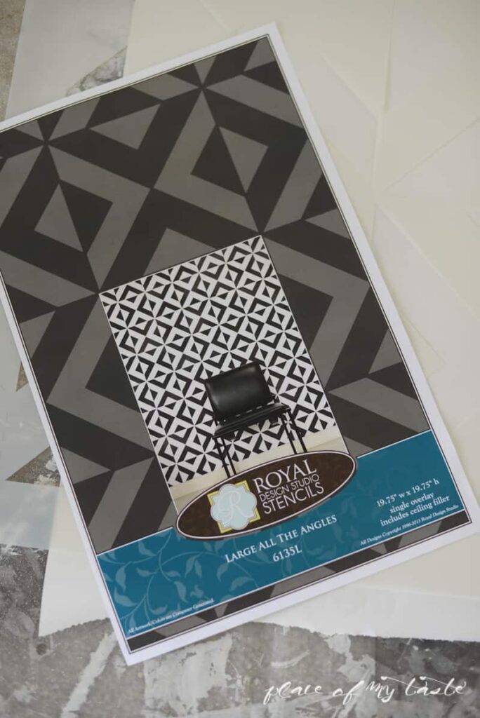 STENCILED ACCENT WALL AND GIVEAWAY WITH ROYAL DESIGN STUDIO - Place Of ...