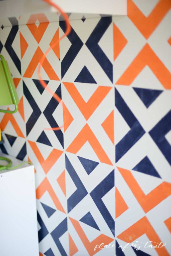 STENCILED ACCENT WALL AND GIVEAWAY WITH ROYAL DESIGN STUDIO - Place Of ...