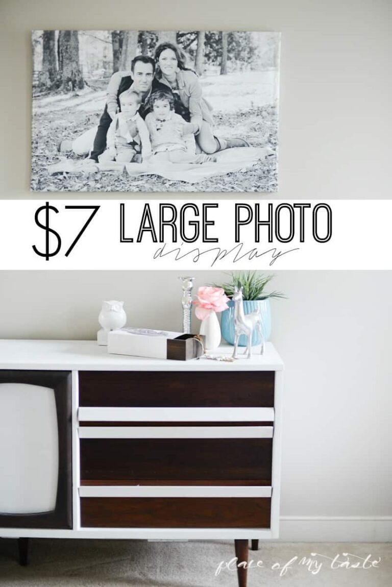 PHOTO DISPLAY for large wall surfaces in your home