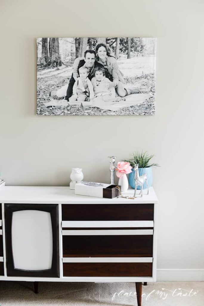 PHOTO DISPLAY for large wall surfaces in your home