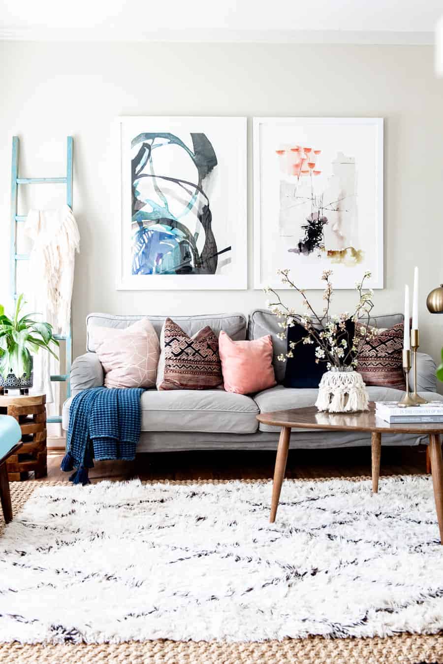 Simple Spring Home Decor - Place Of My Taste